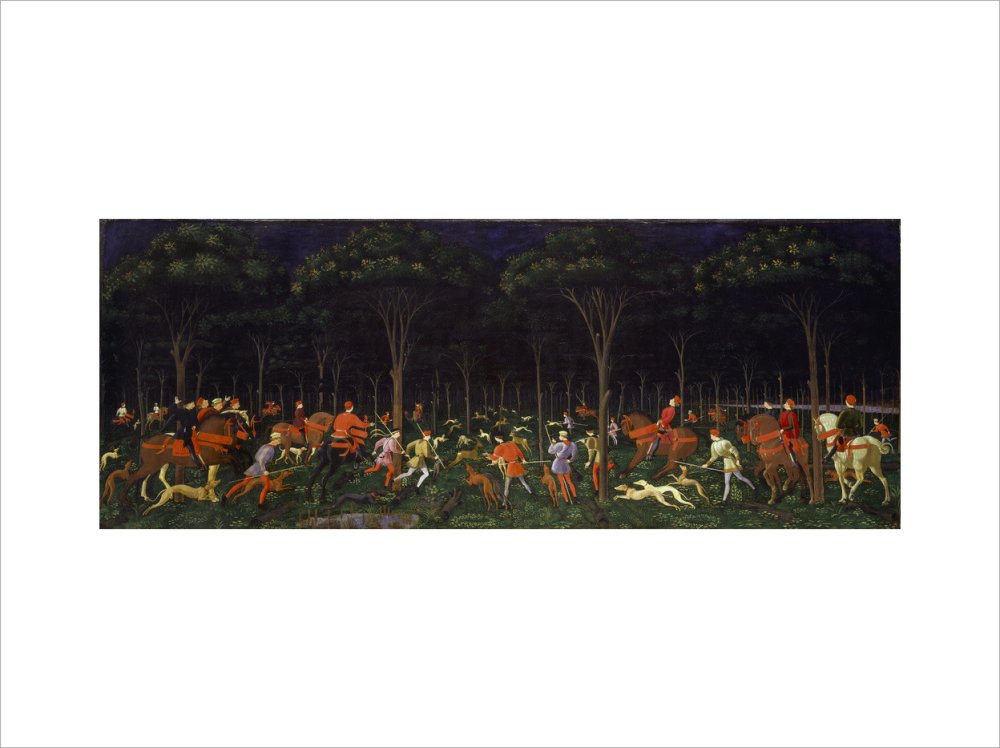 The Hunt in the Forest – Ashmolean Prints