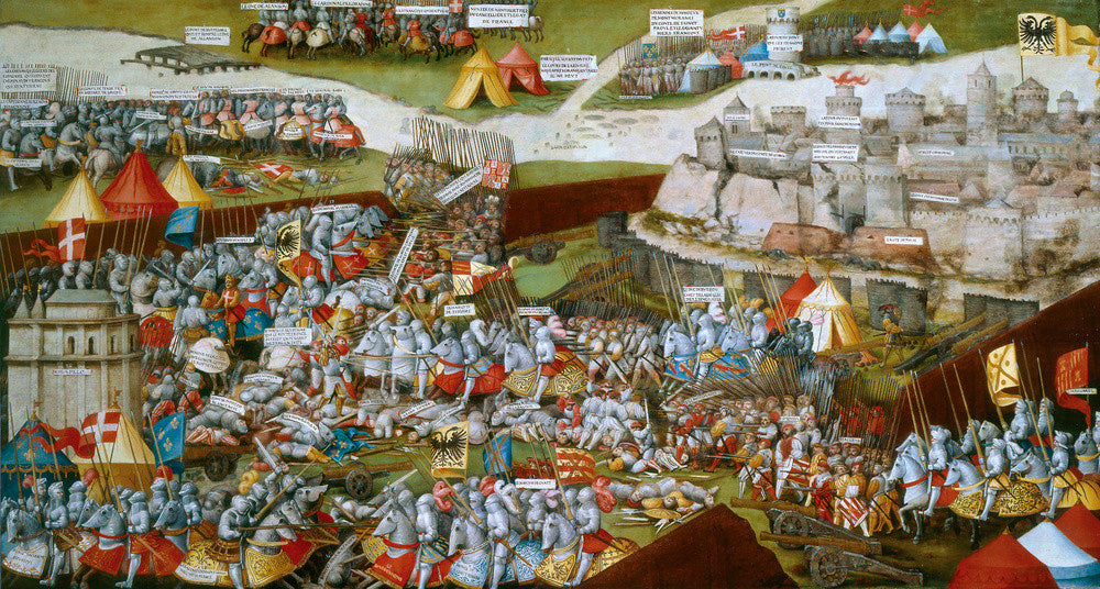 The Battle of Pavia – Ashmolean Prints