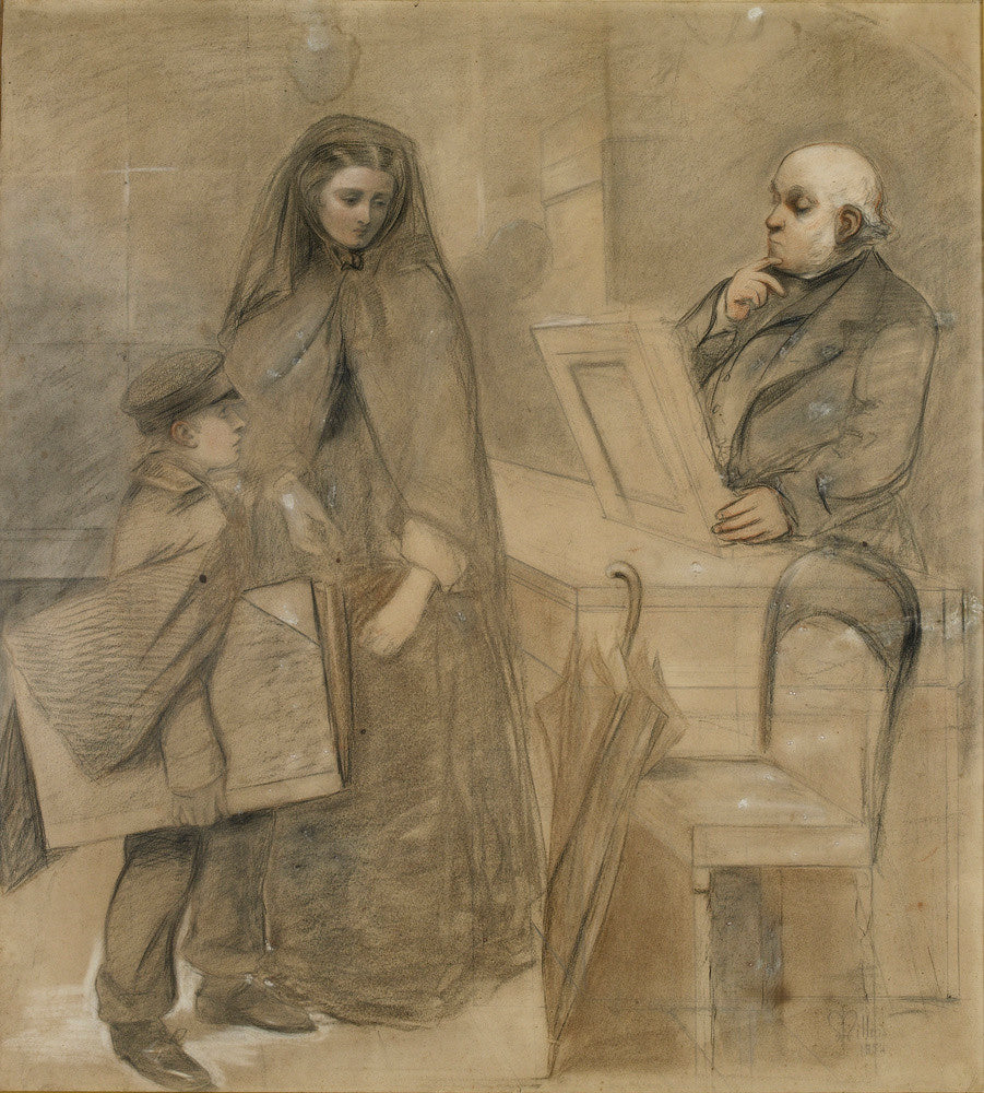 Study of 'Nameless and Friendless' – Ashmolean Prints