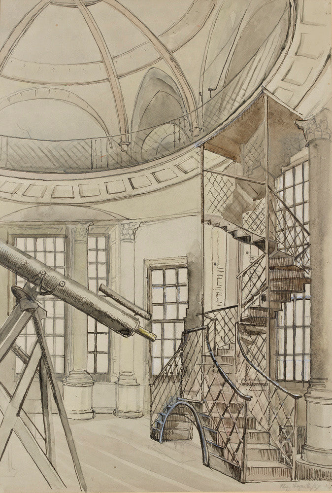 Interior of the Radcliffe Observatory – Ashmolean Prints